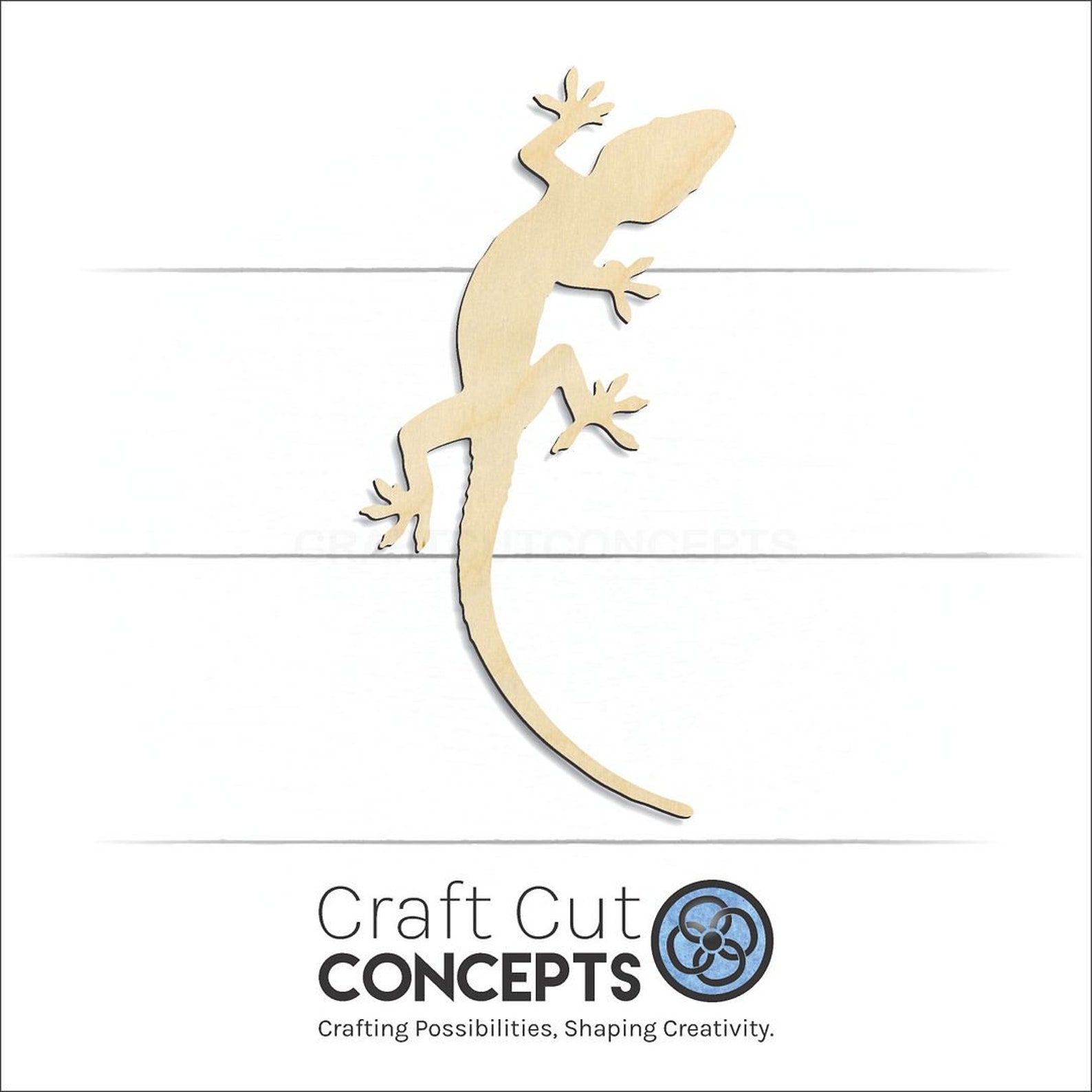 Small Lizard Gecko - Laser Cut Unfinished Wood Cutout Craft Shapes - Etsy