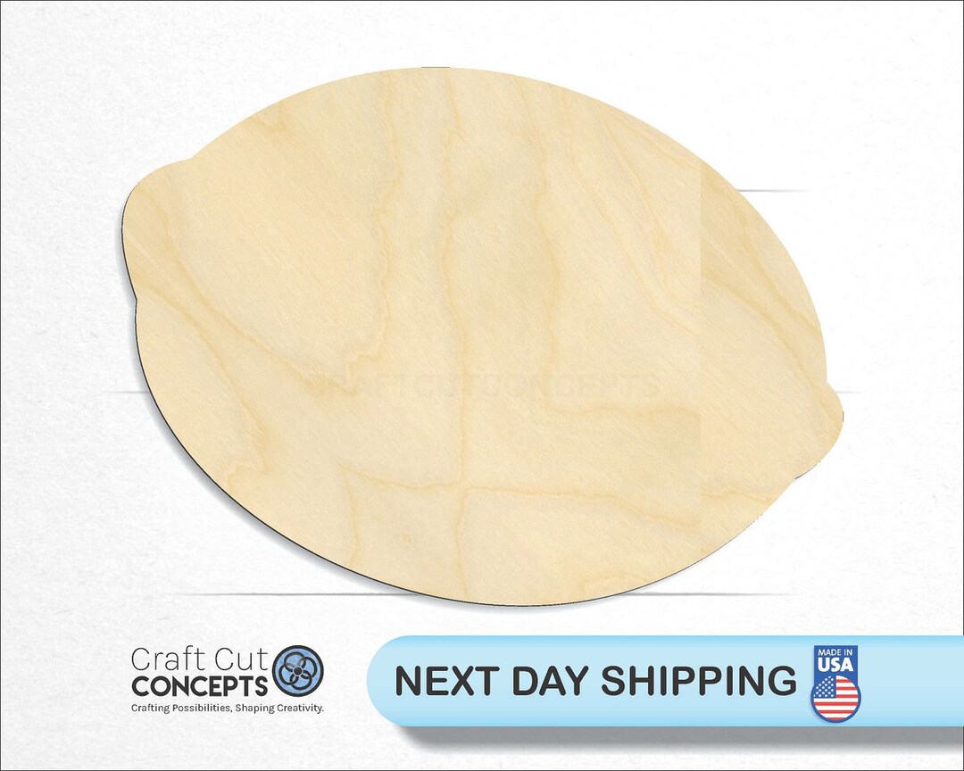 Lemon - Laser Cut Unfinished Wood Cutout Craft Shapes - Etsy