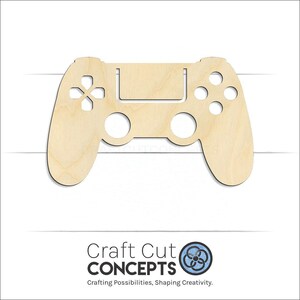 Game Controller - Laser Cut Unfinished Wood Cutout Craft Shapes - Etsy