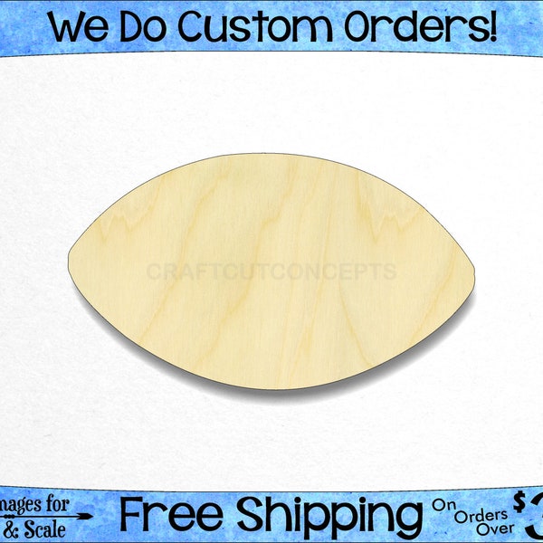 Wood Football - Etsy