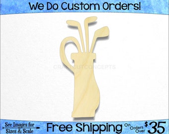 Golf Player Cutout Golf Wall Art Decor Wood Laser Cut | Etsy