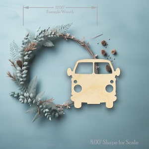 Vintage Van - Laser Cut Unfinished Wood Cutout Craft Shapes - Etsy
