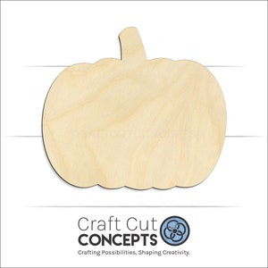 Pumpkin Shape - Laser Cut Unfinished Wood Cutout Craft Shapes - Etsy