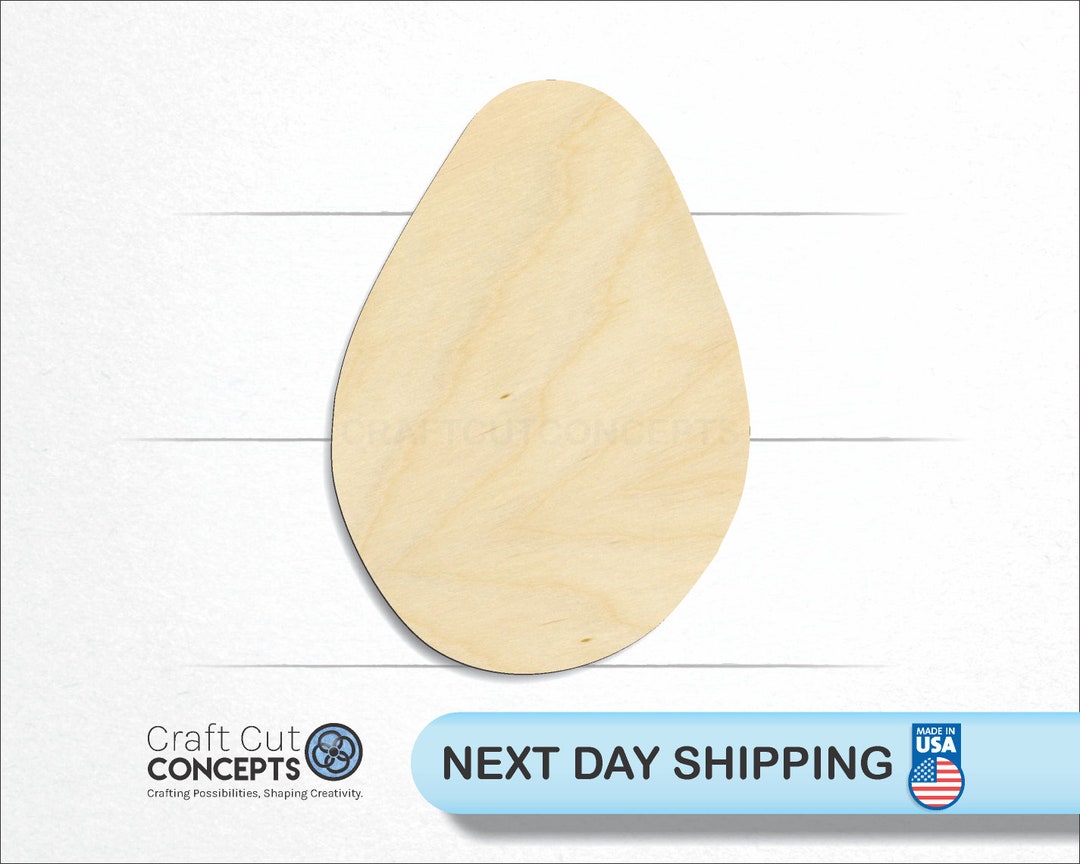 Avocado - Laser Cut Unfinished Wood Cutout Craft Shapes - Etsy