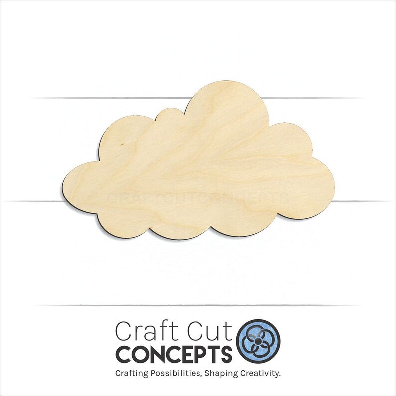 Cloud - Laser Cut Unfinished Wood Cutout Craft Shapes - Etsy