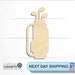 Golf Bag - Laser Cut Unfinished Wood Cutout Craft Shapes - Etsy