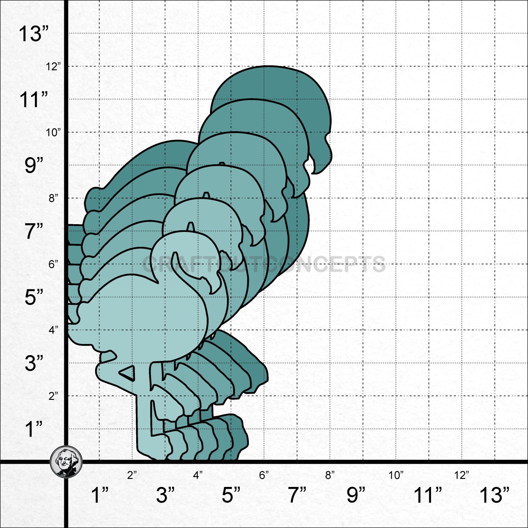 Flamingo Shape Wildlife Large & Small Pick Size - Etsy