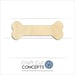 Dog Bone - Laser Cut Unfinished Wood Cutout Craft Shapes - Etsy