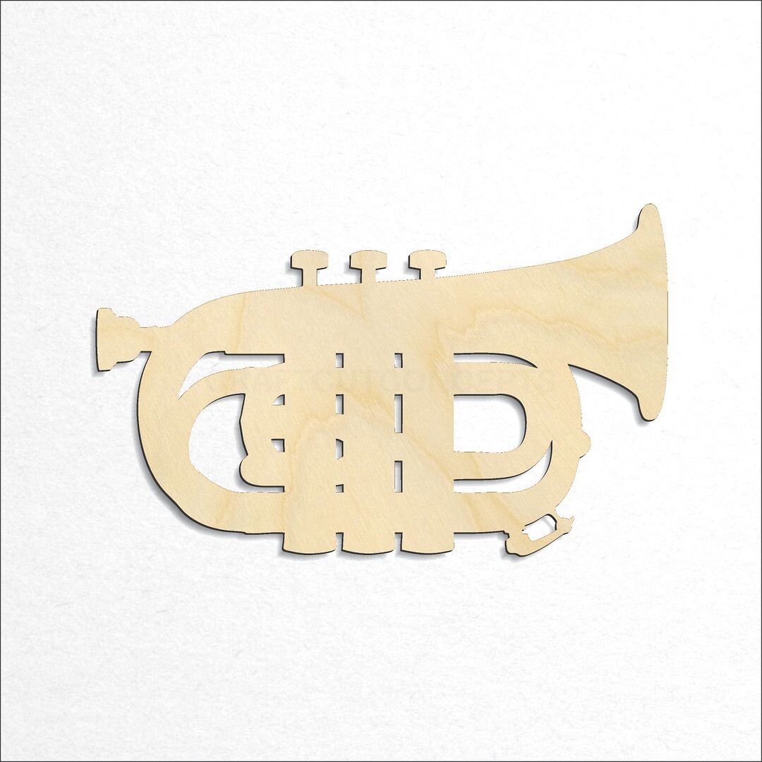 Baritone - Laser Cut Unfinished Wood Cutout Craft Shapes - Etsy