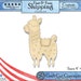Alpaca Lama Shape Paint by Line Farm Barn Large & Small - Etsy