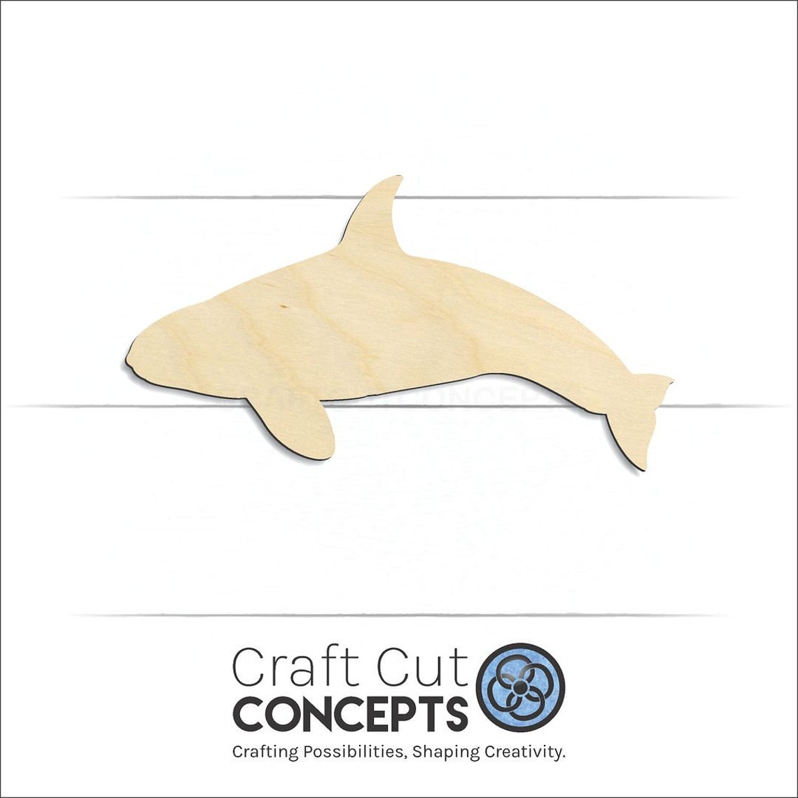 Orca - Laser Cut Unfinished Wood Cutout Craft Shapes - Etsy