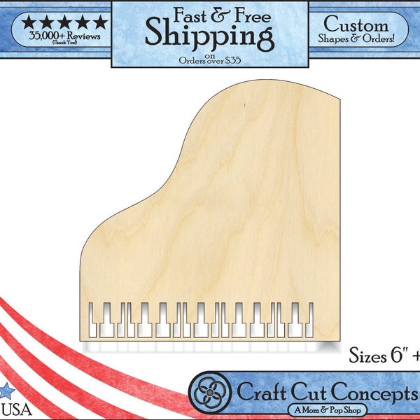 Music Wood Shapes - Etsy