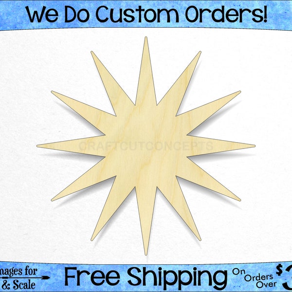 12 Pointed Star - Etsy