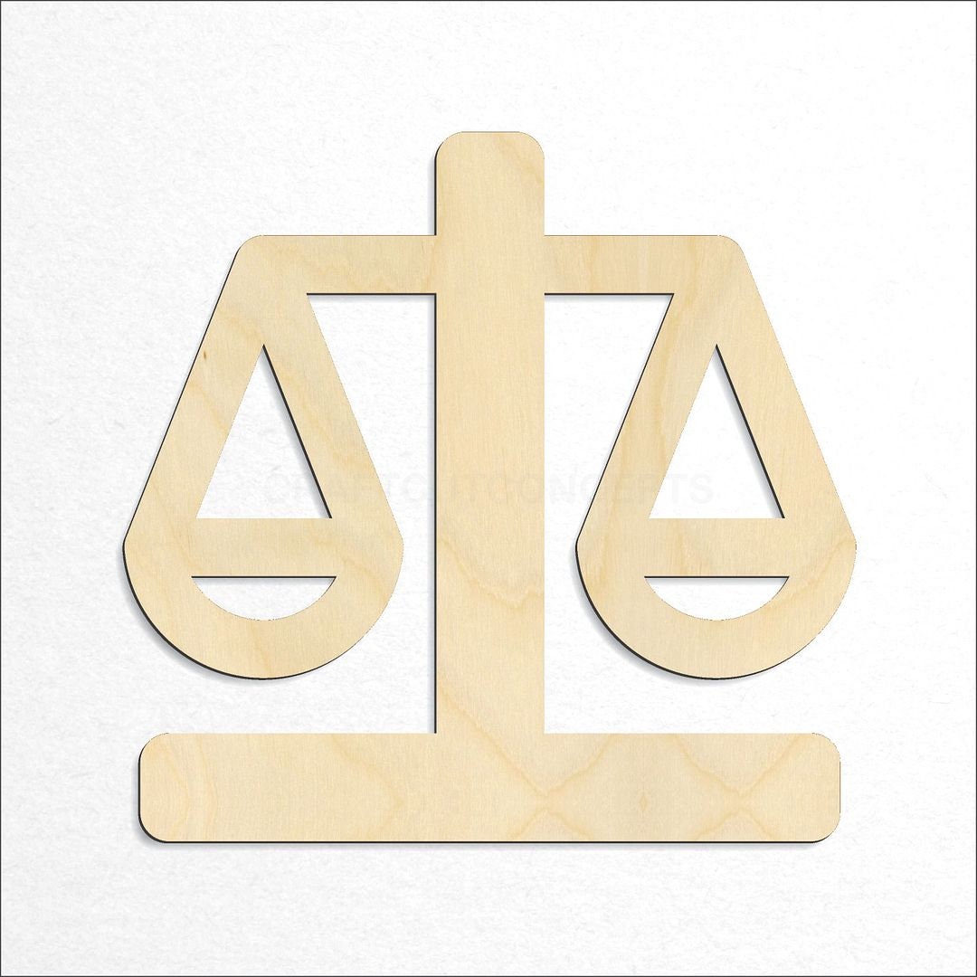 Legal Scale - Laser Cut Unfinished Wood Cutout Craft Shapes - Etsy