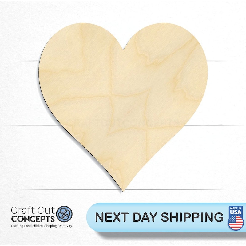 Wood Cut Outs of Hearts - Etsy