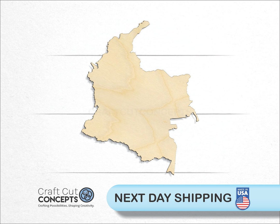 Columbia - Laser Cut Unfinished Wood Cutout Craft Shapes - Etsy