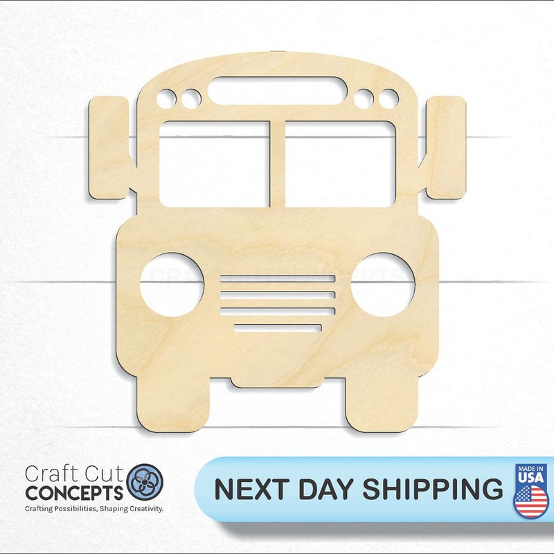 Bus Shape Cutouts - Etsy