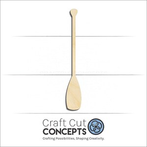 Canoe Oar - Laser Cut Unfinished Wood Cutout Craft Shapes - Etsy