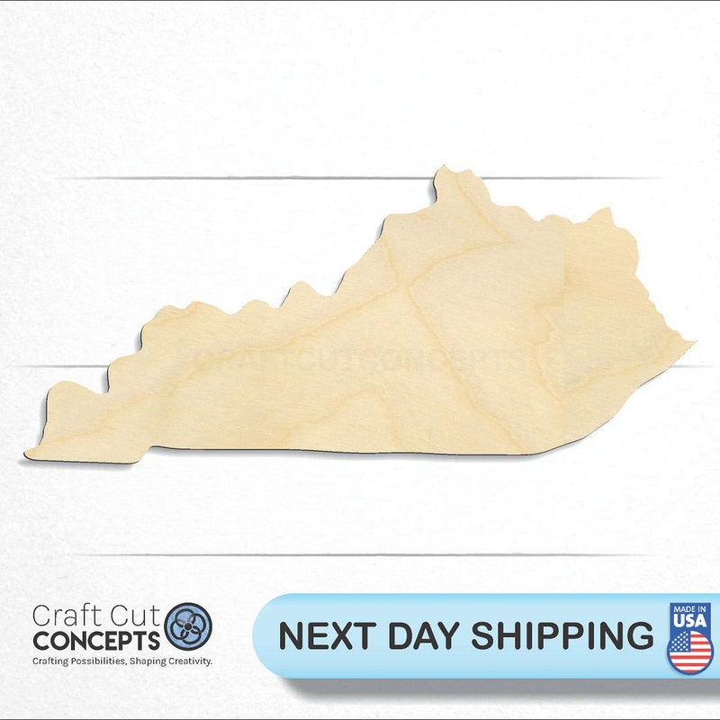 Kentucky State Shape - Etsy
