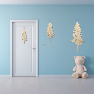 Ponderosa Pine Tree - Laser Cut Unfinished Wood Cutout Craft Shapes - Etsy