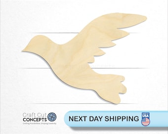 Pigeon Laser Cut Shapes, Dove Laser Cut Unfinished Wooden Shapes, Craft ...