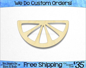 Lemon Wood Cutout - Etsy