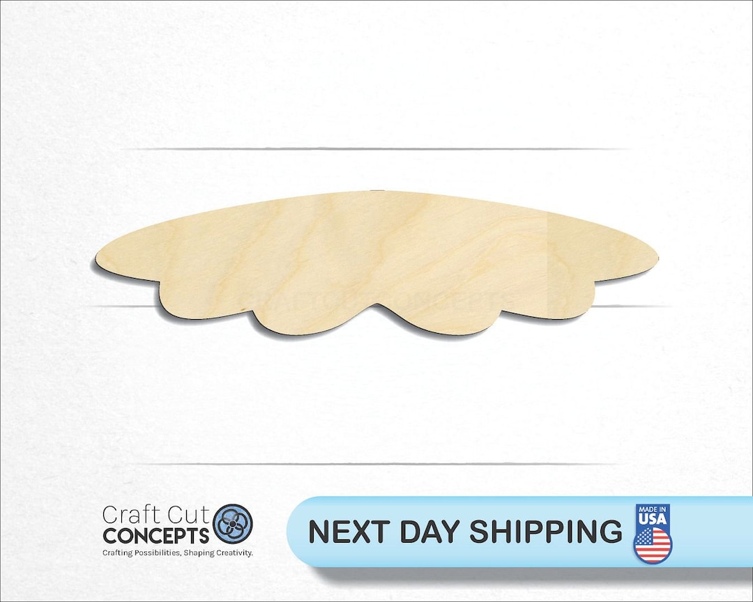 Narrow Angel Wings - Laser Cut Unfinished Wood Cutout Craft Shapes - Etsy