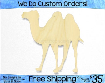 Wood Camel Cutout | Etsy
