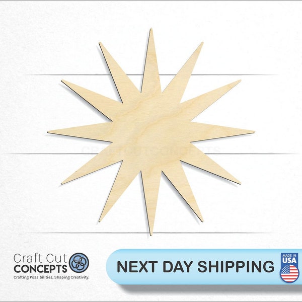 12 Point Star - Etsy