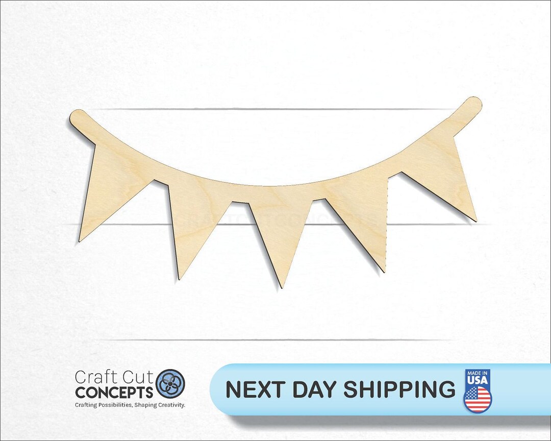 Rope Sign Banner - Laser Cut Unfinished Wood Cutout Craft Shapes - Etsy