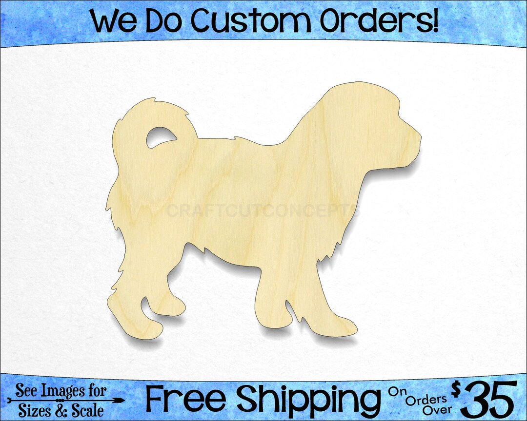 Cockapoo Spoodle Cockerdoodle Dog Cutout Large & Small - Etsy