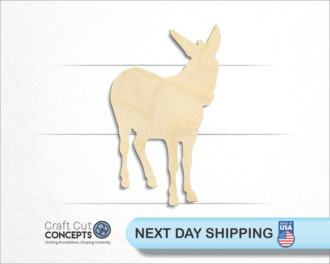 Mule - Laser Cut Unfinished Wood Cutout Craft Shapes - Etsy