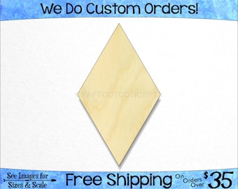 Diamond Cutout | Etsy