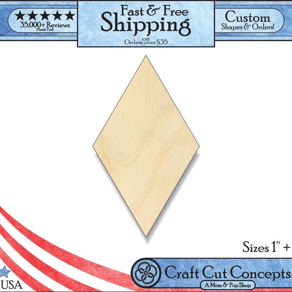 Diamond Cutout - Etsy