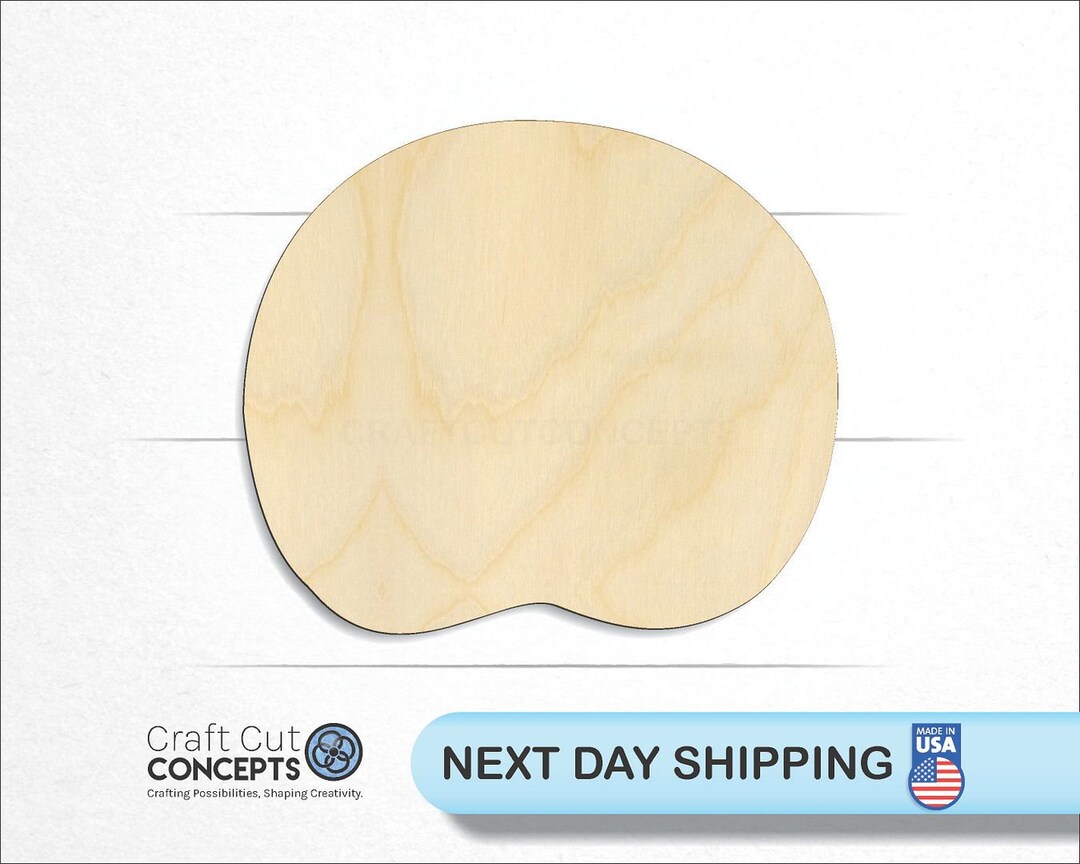 Lily Pad Shape - Laser Cut Unfinished Wood Cutout Craft Shapes - Etsy