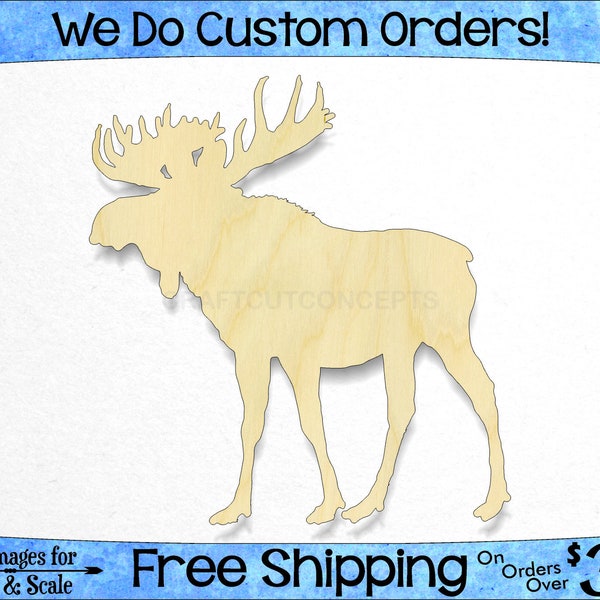 Moose Cutout - Etsy