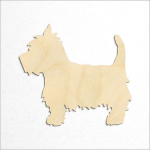 Cute Dog - Laser Cut Unfinished Wood Cutout Craft Shapes - Etsy