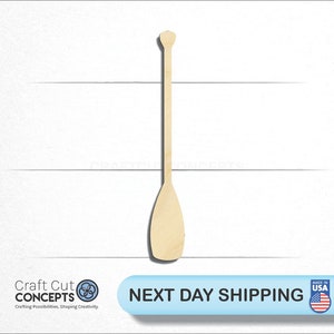 Canoe Oar - Laser Cut Unfinished Wood Cutout Craft Shapes - Etsy