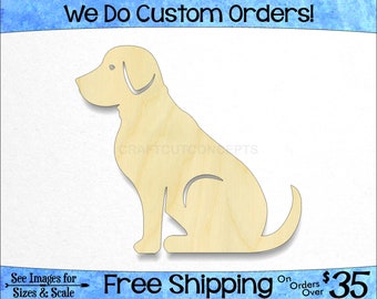 Dog Wood Cutout | Etsy