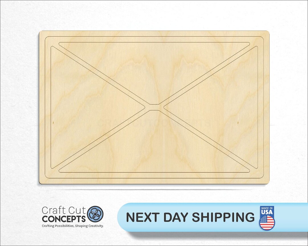 Letter Mail - Laser Cut Unfinished Wood Cutout Craft Shapes - Etsy