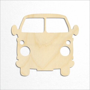 Vintage Van - Laser Cut Unfinished Wood Cutout Craft Shapes - Etsy