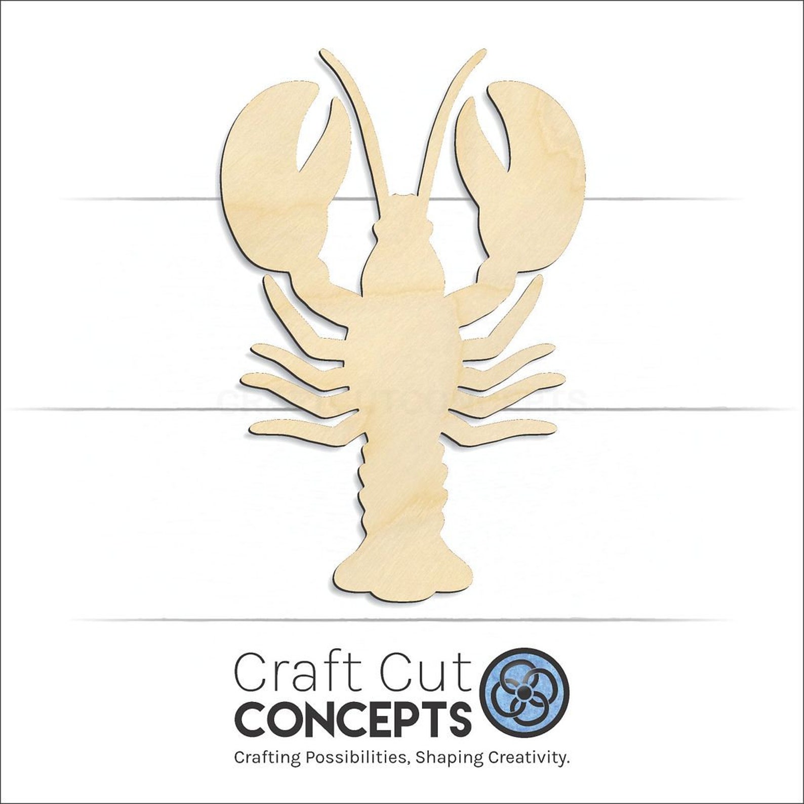 Lobster - Laser Cut Unfinished Wood Cutout Craft Shapes - Etsy