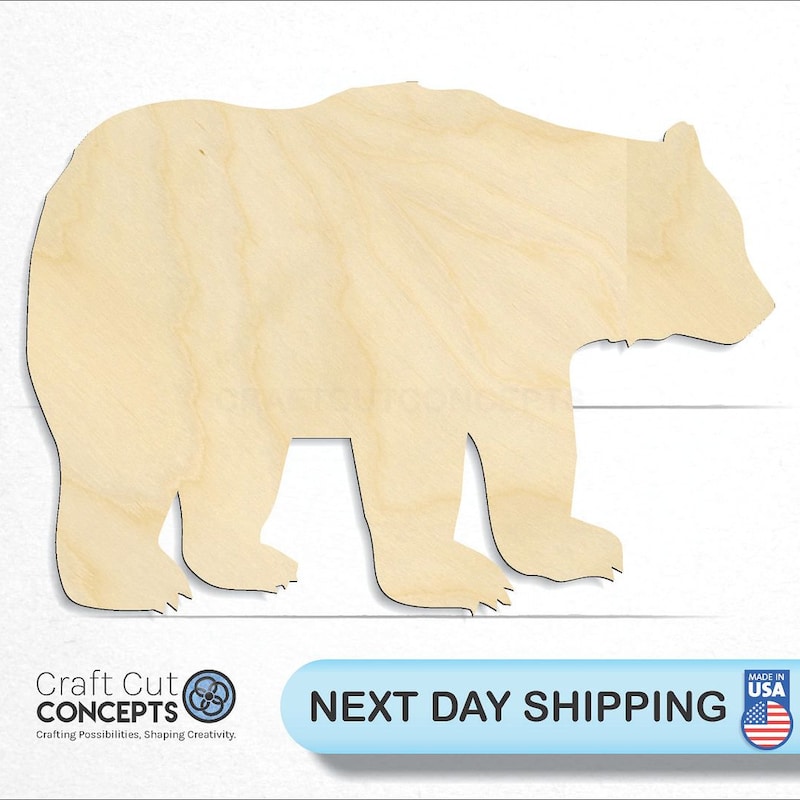 Bear Cutout - Etsy