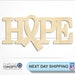 Hope Ribbon - Laser Cut Unfinished Wood Cutout Craft Shapes - Etsy
