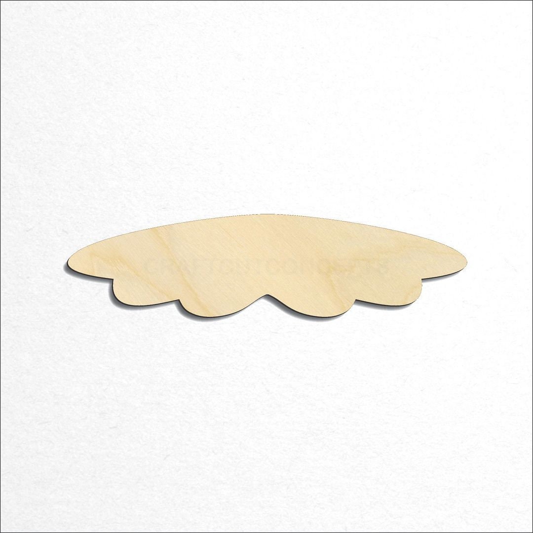 Narrow Angel Wings - Laser Cut Unfinished Wood Cutout Craft Shapes - Etsy
