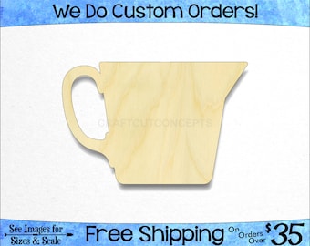 Coffee Cup Shape MULTIPLE SIZES Tea Cup Cut Out Laser Cut - Etsy