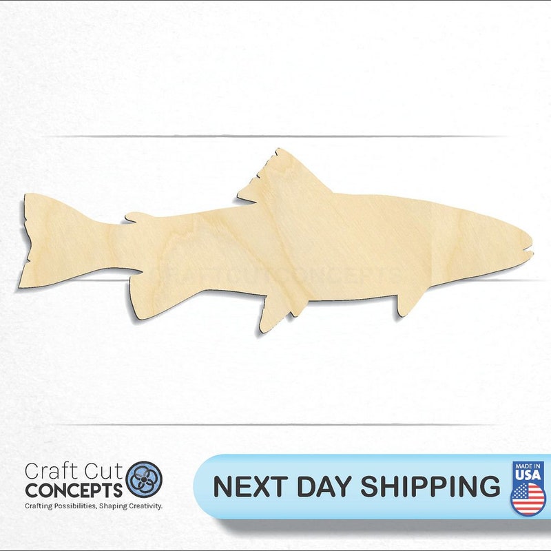 Custom Wood Trout Sign - Etsy