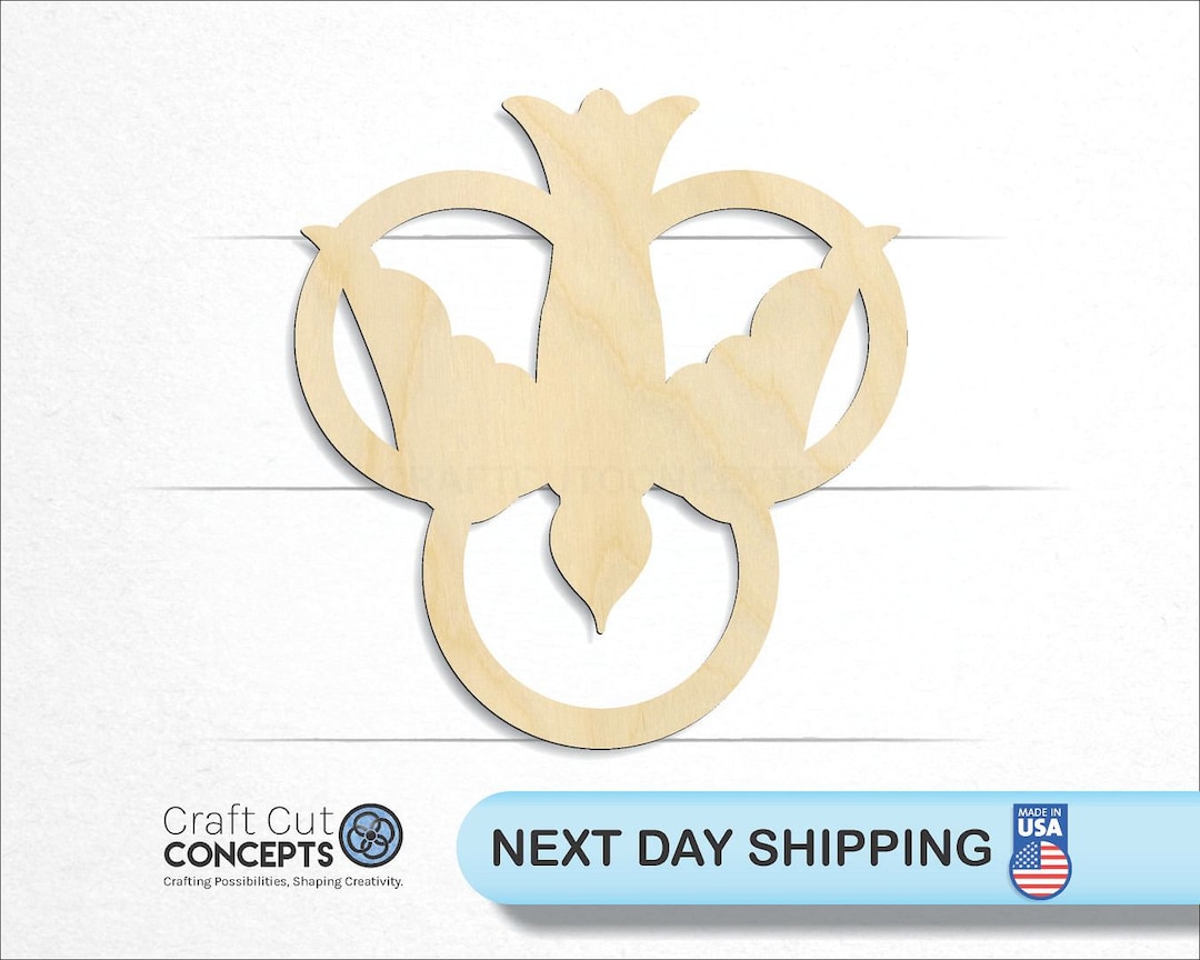 Trinity Dove Holy Spirit Religious - Laser Cut Unfinished Wood Cutout ...