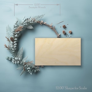 Rectangle - Laser Cut Unfinished Wood Cutout Craft Shapes - Etsy