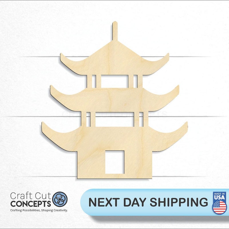 Pagoda Stencil - Etsy